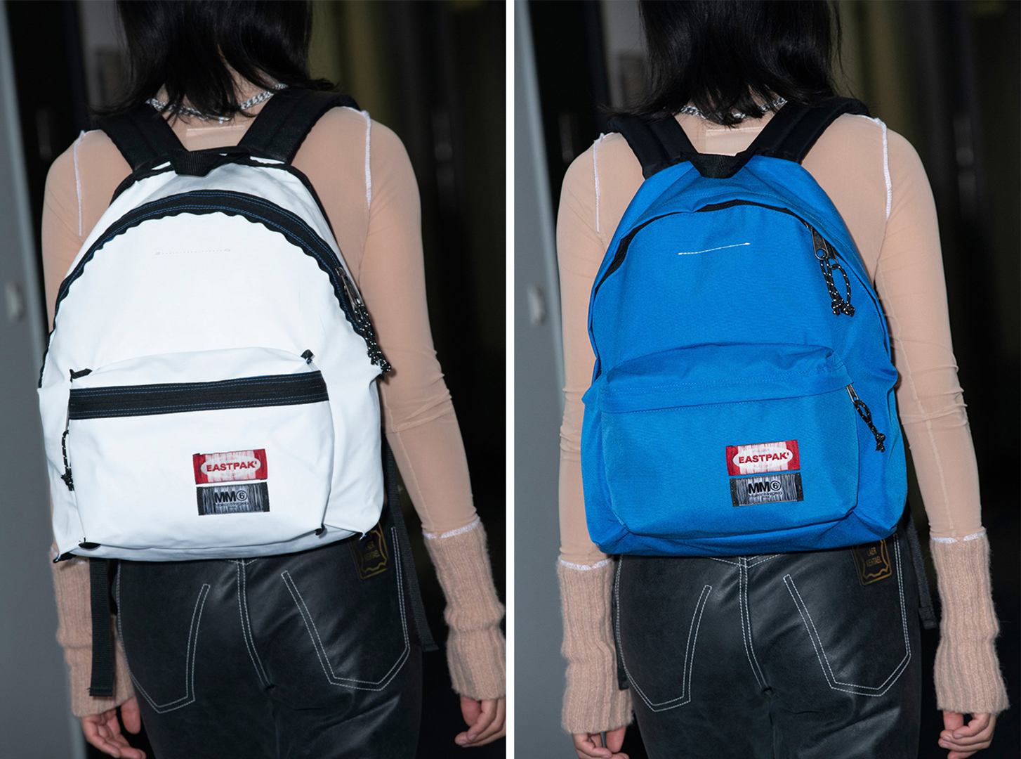 EASTPAK x Maison Margiela Padded MM6 Reversible "Blue" Backpack